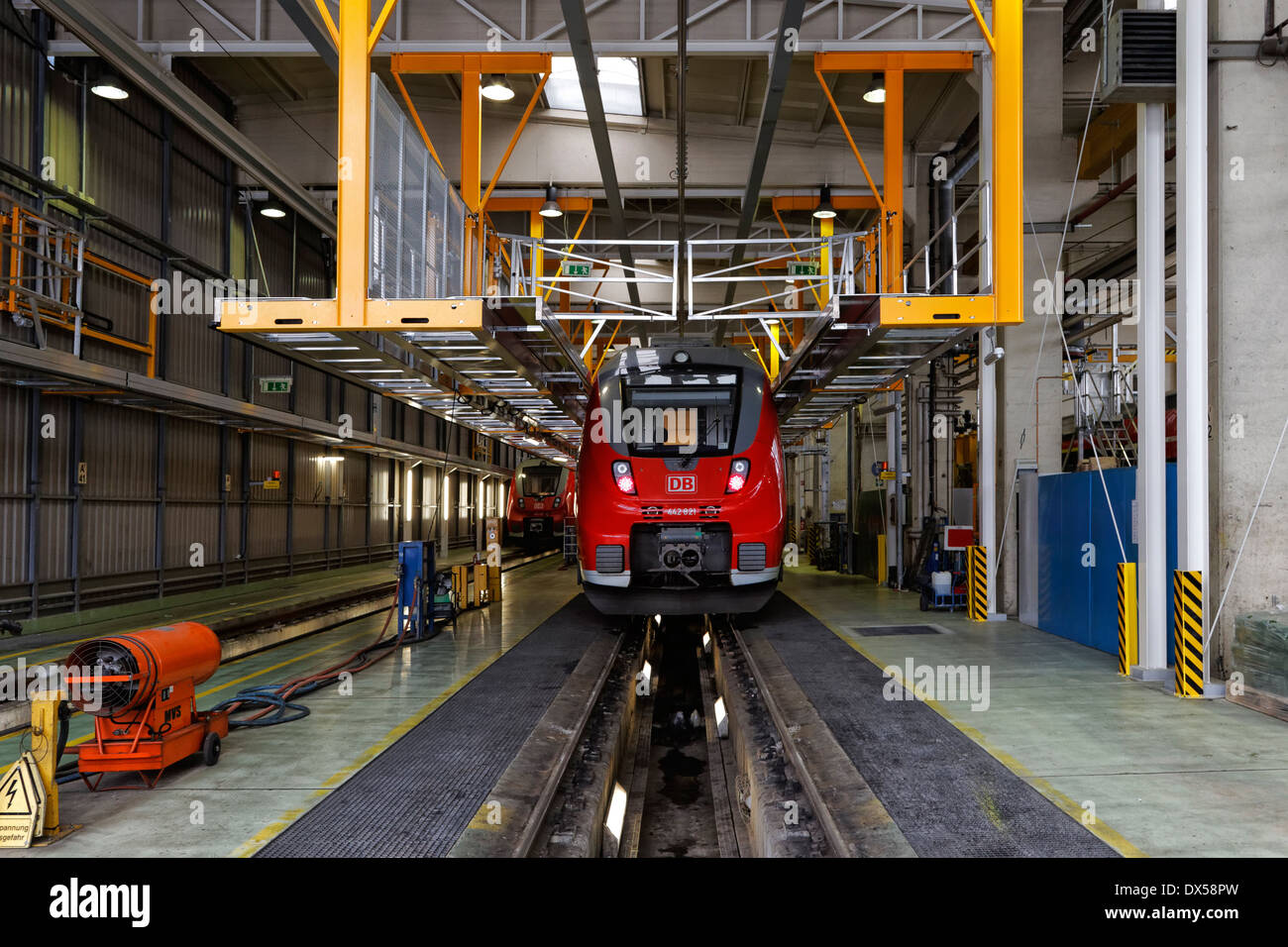 Train inspection pit hi-res stock photography and images - Alamy