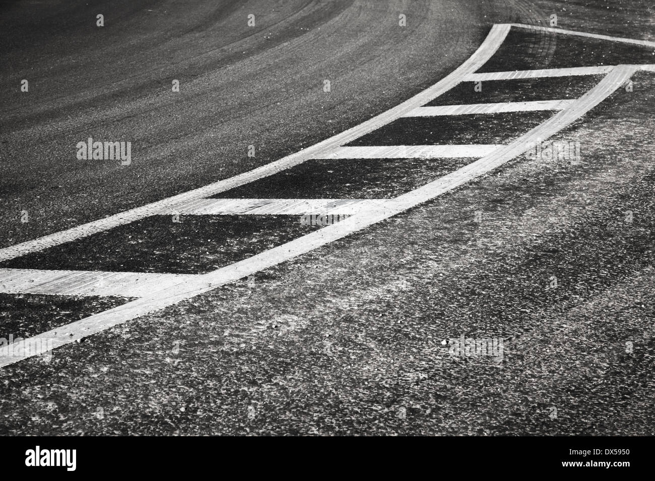 Abstract transportation background. Turning asphalt road Stock Photo ...