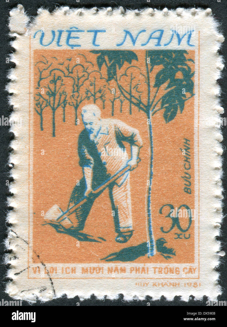 Vietnam Postage Stamp High Resolution Stock Photography and Images - Alamy