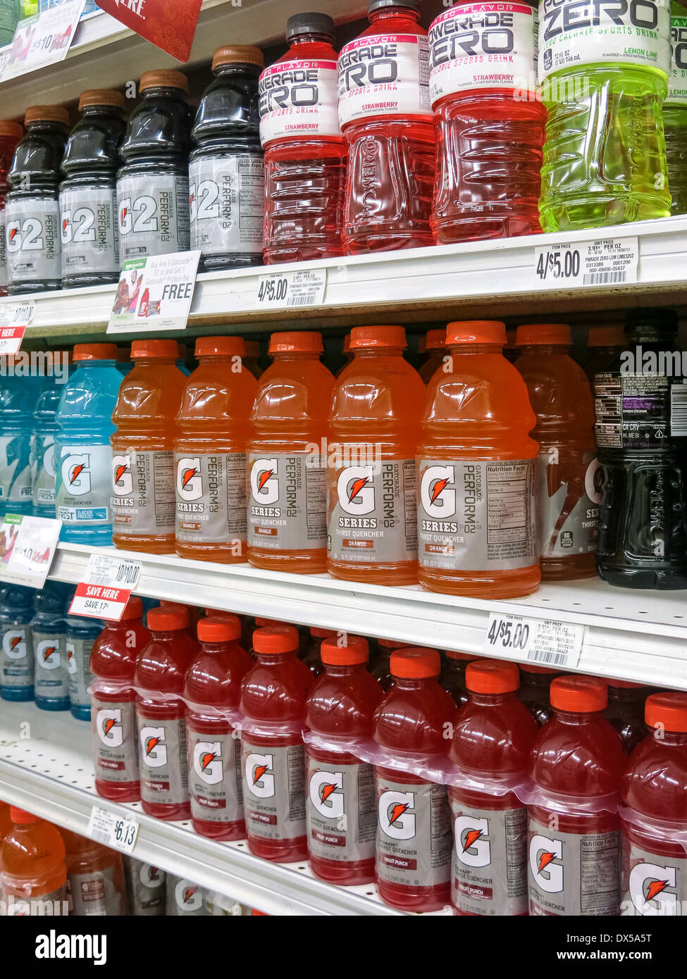 Gatorade Sports Drink Bottles, Publix Super Market in Tampa, Florida ...