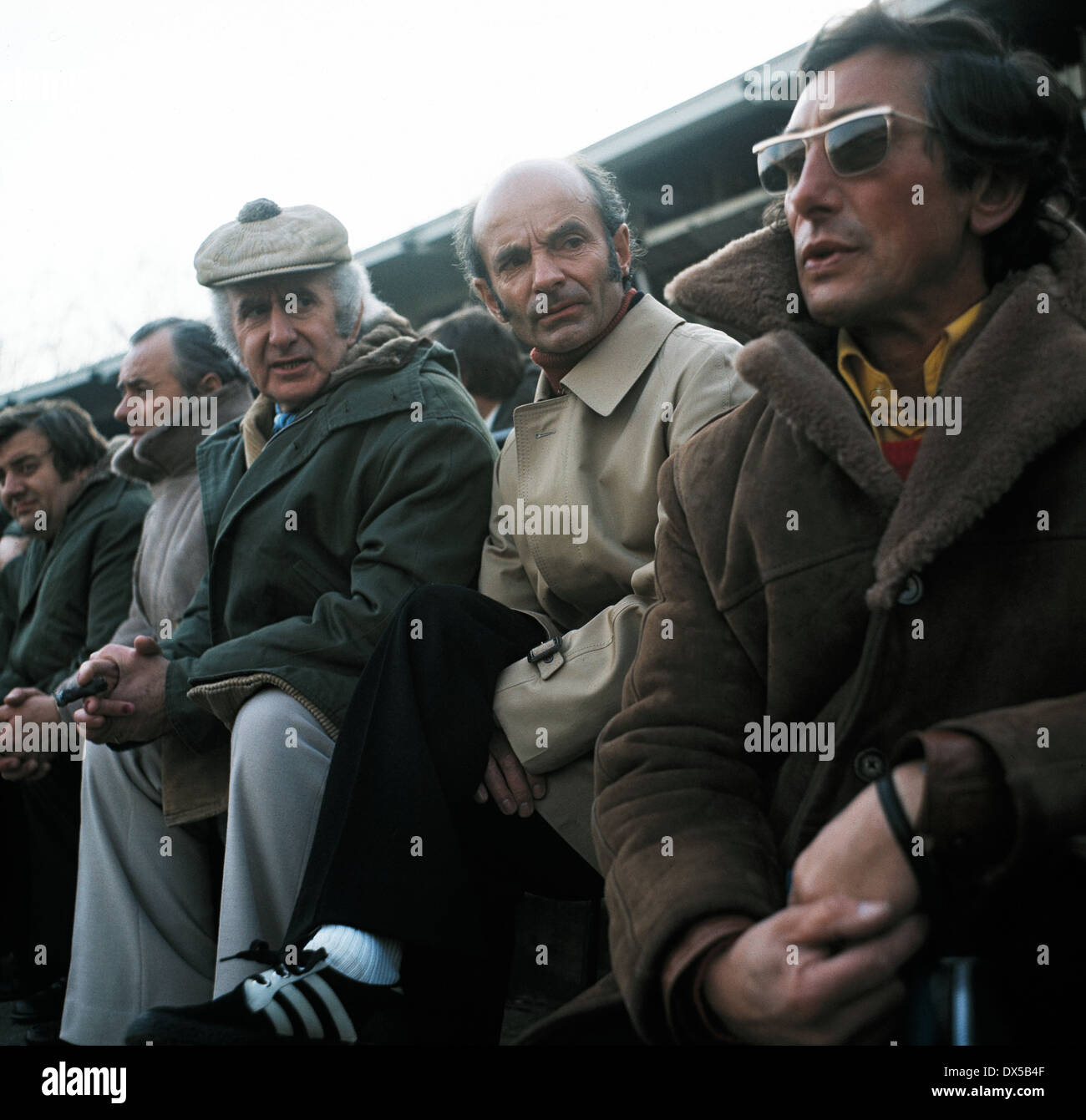 football, Bundesliga, 1974/1975, Radrennbahn Muengersdorf, 1. FC ...