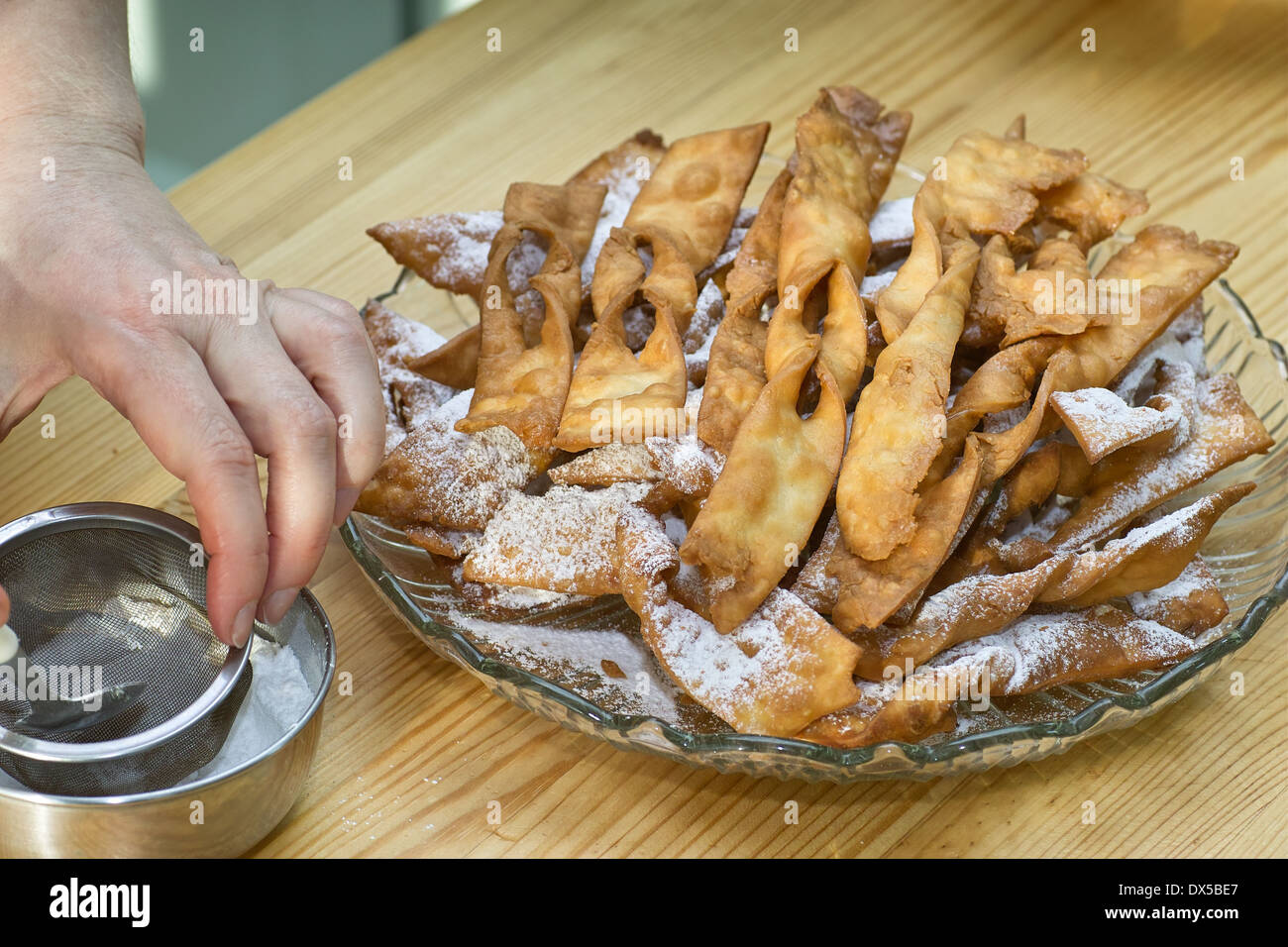 Preparing traditional polish crunch cakes hi-res stock photography and ...