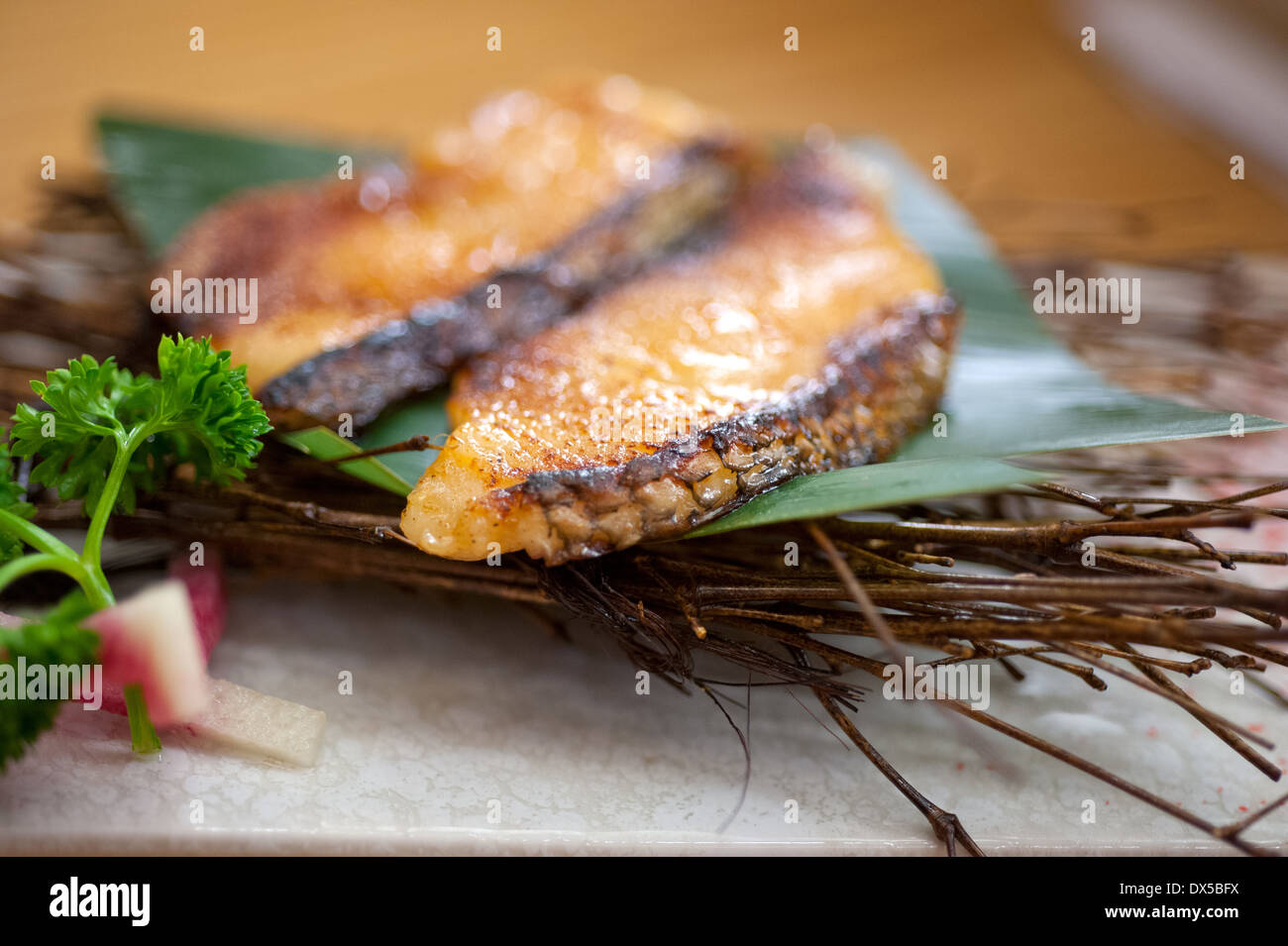 Fish dish cod japanese hi-res stock photography and images - Alamy