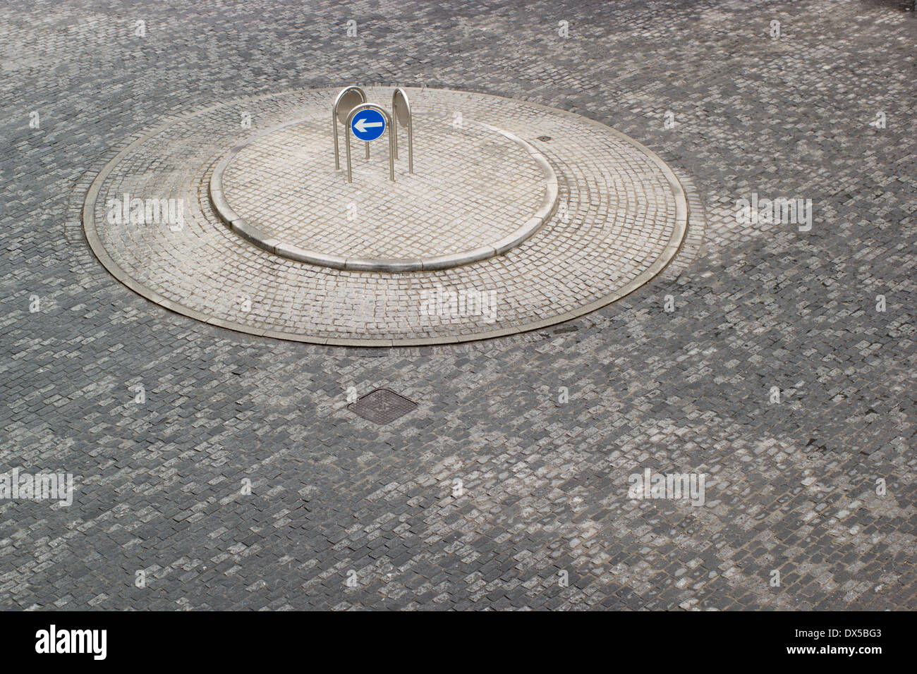 New roundabout on the Talbot road redevelopment phase,Blackpool Stock ...