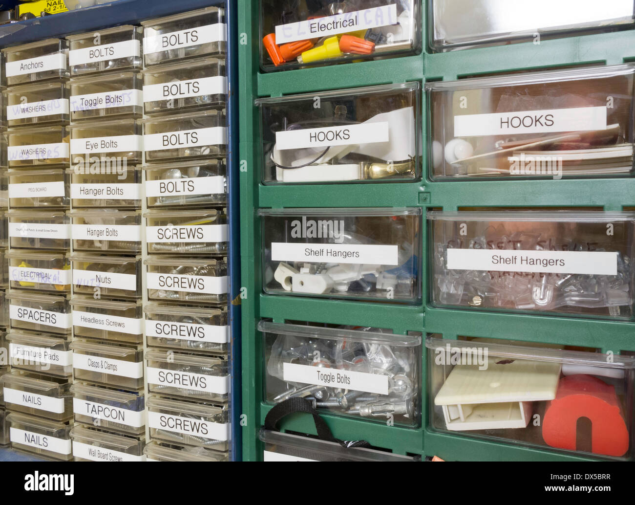 Well organized supplies hi-res stock photography and images - Alamy