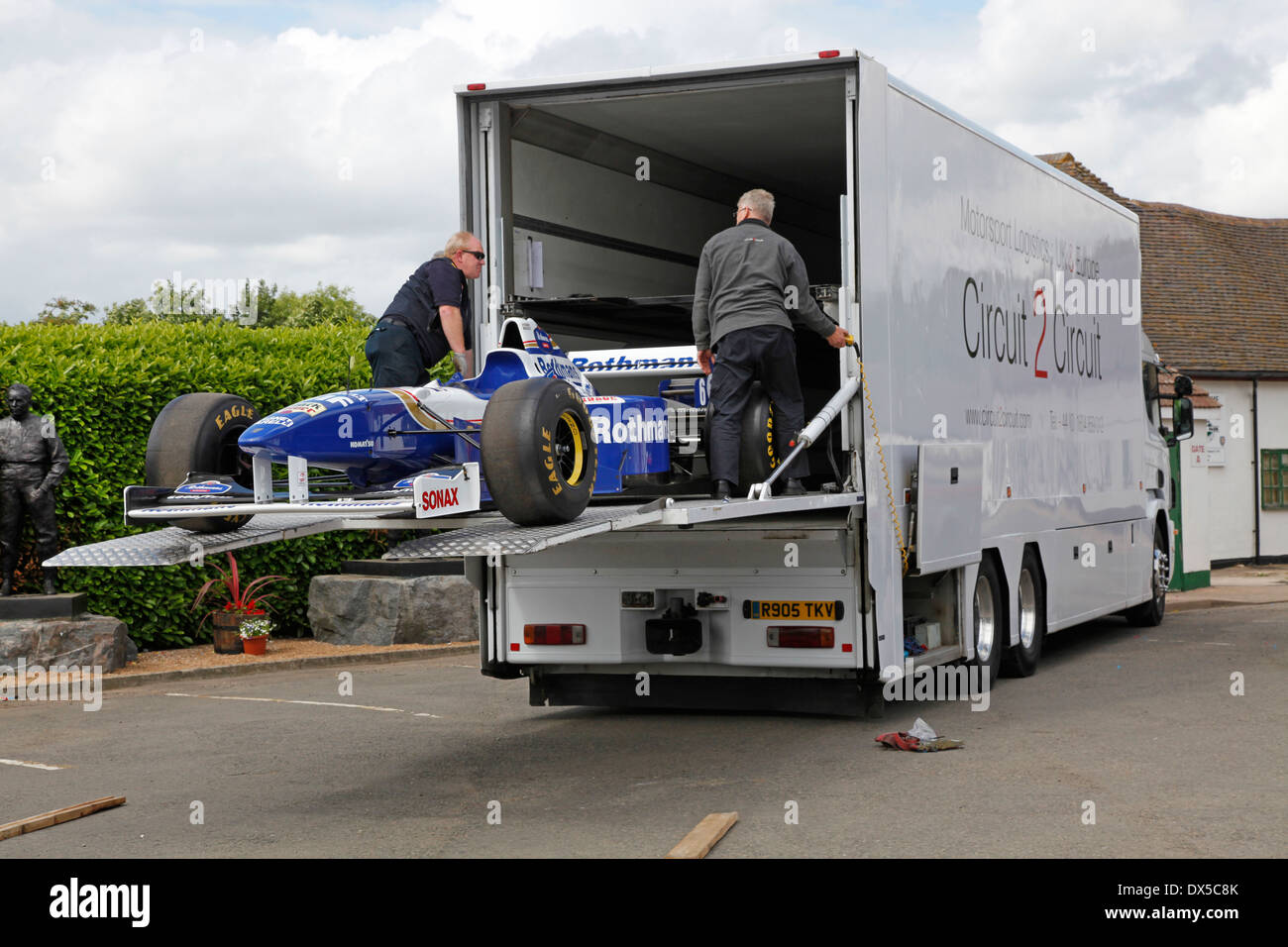 F1 Car Transporter High Resolution Stock Photography and Images - Alamy