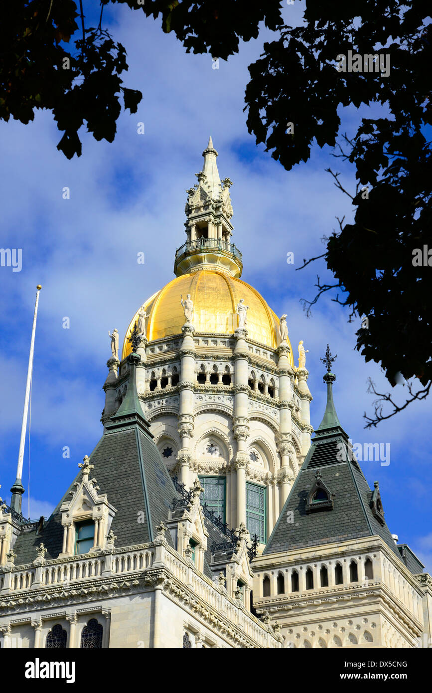 State Capitol Building Statehouse Hartford Connecticut CT Capital James ...