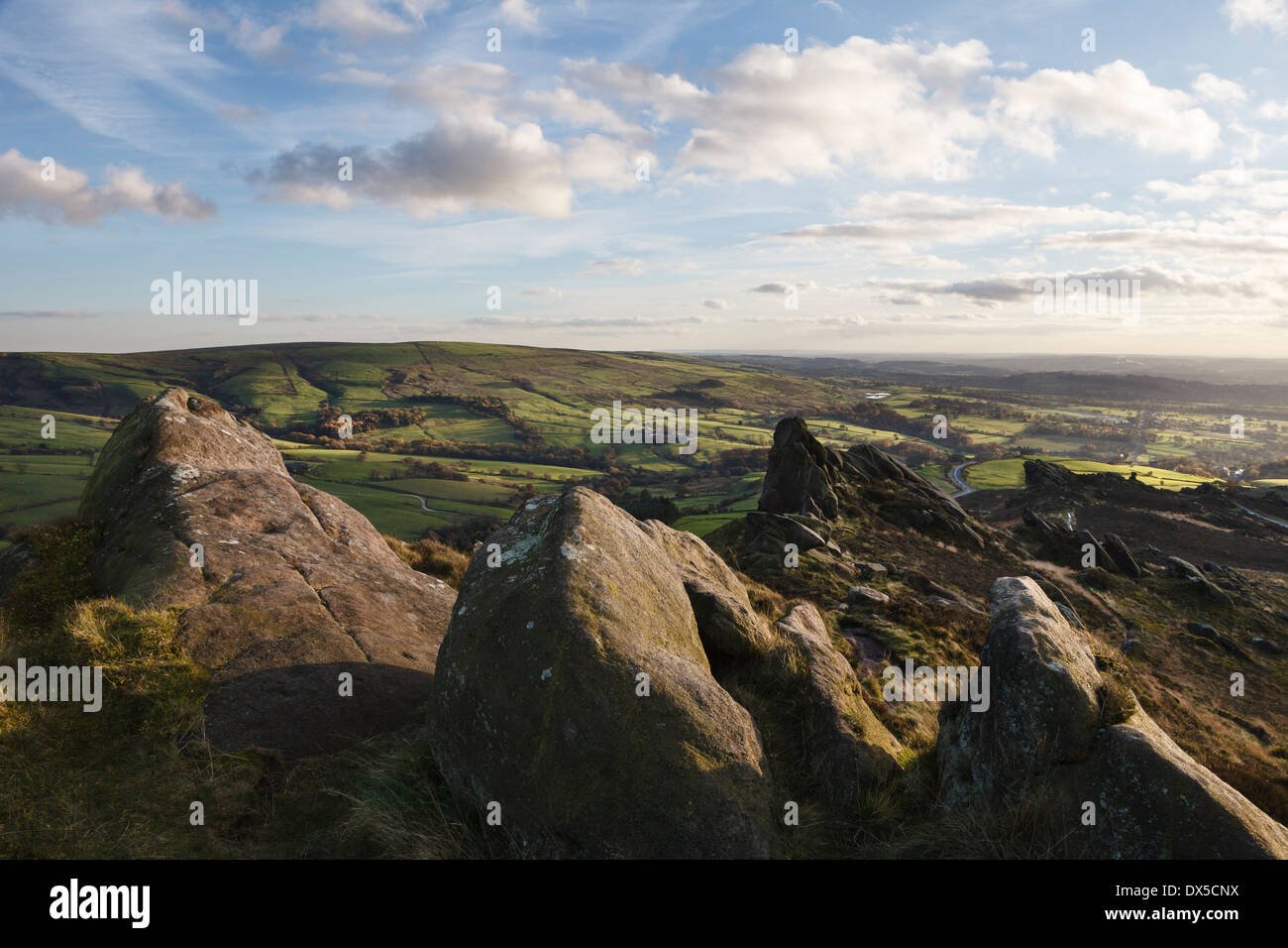 Ramshaw Rocks, near Leek, Peak District National Park, Staffordshire ...