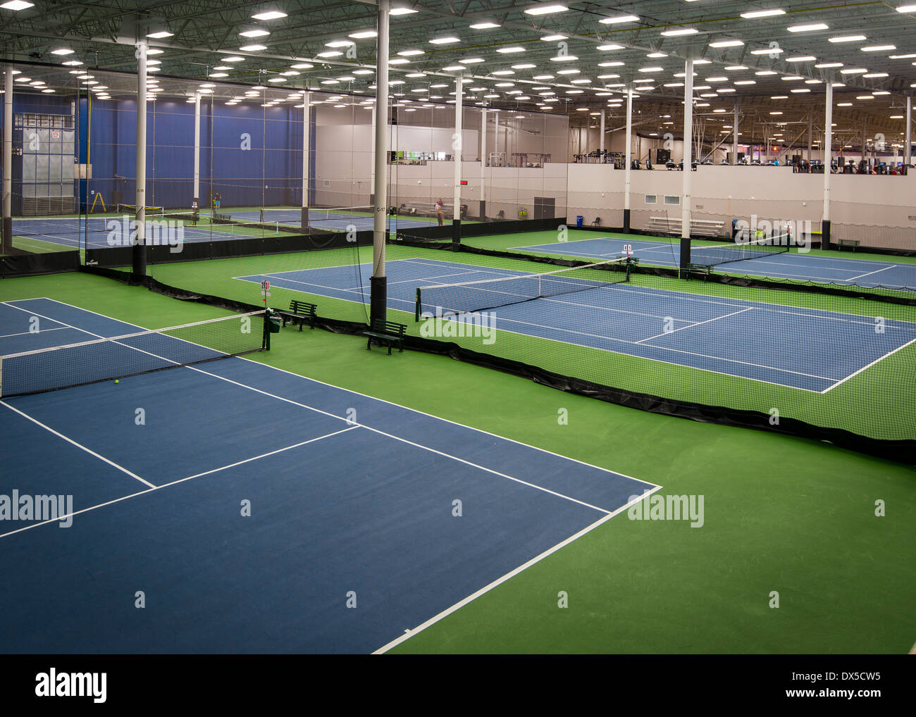 Indoor Tennis Courts Stock Photo Alamy Indoor Tennis Courts Stock Photo Alamy