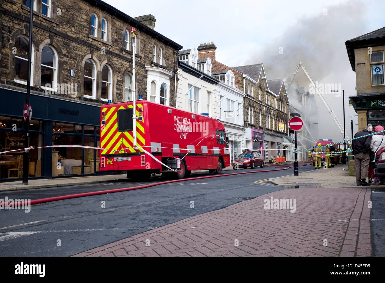 The kitchen where a fire started hi-res stock photography and images ...