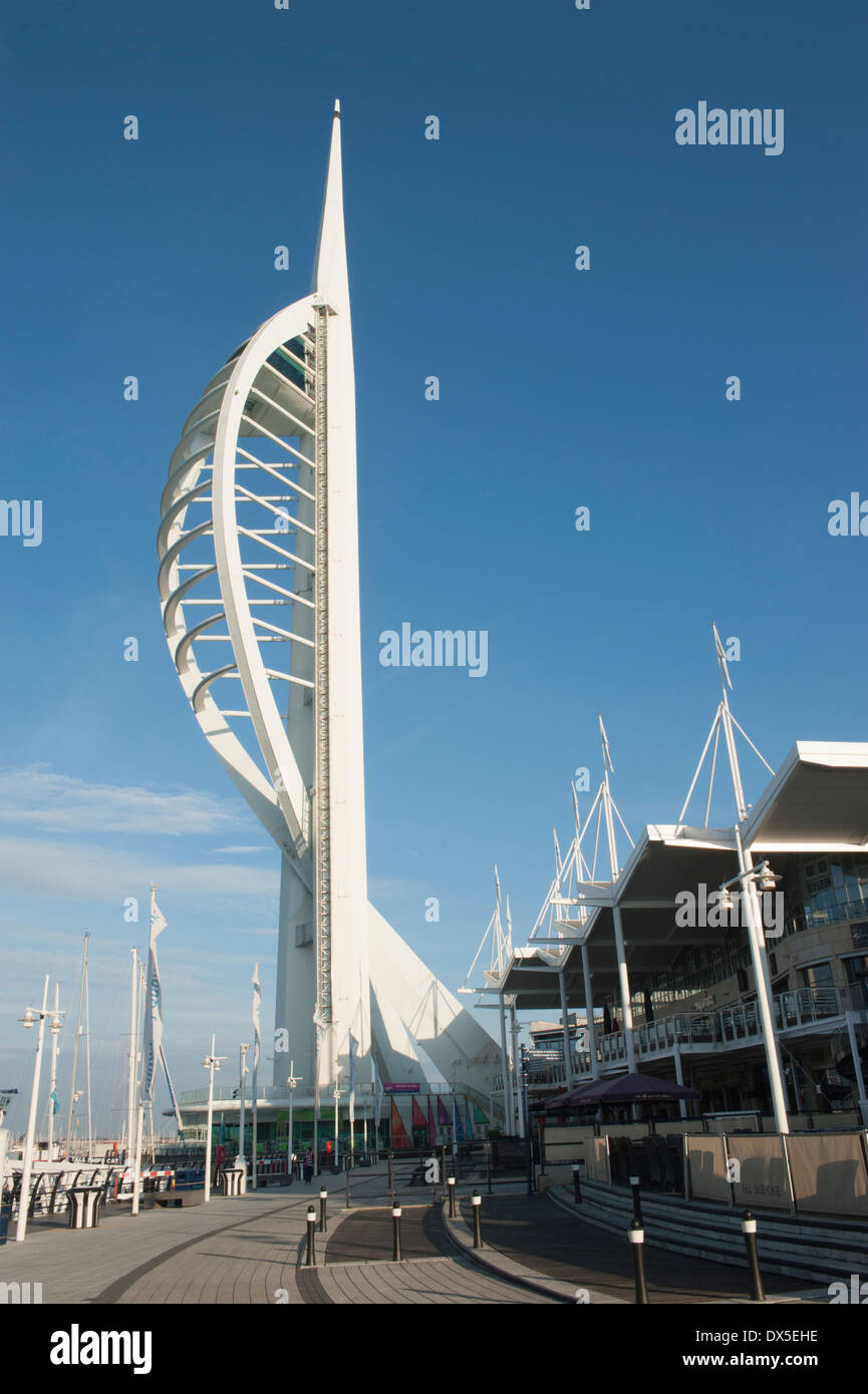 Spinnaker Tower in Portsmouth Stock Photo - Alamy