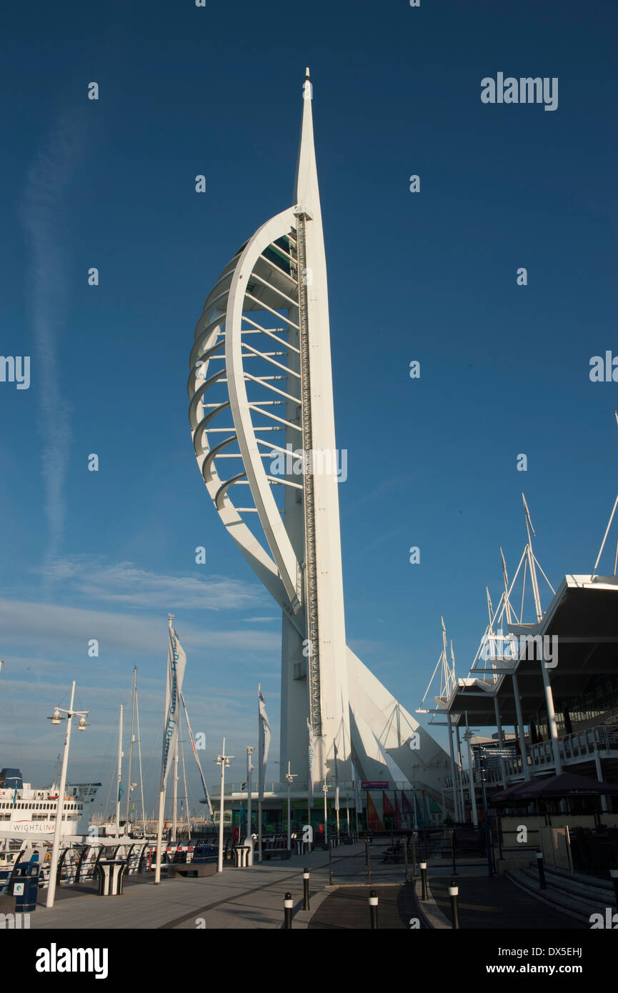 Spinnaker Tower in Portsmouth Stock Photo - Alamy
