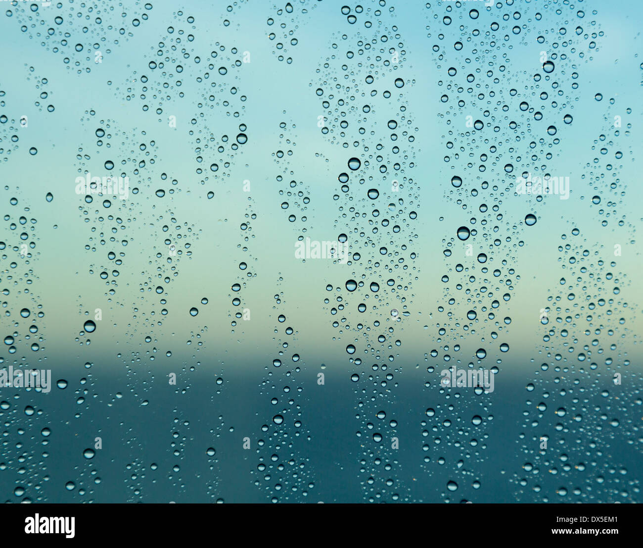 Window dew drops looking out hi-res stock photography and images - Alamy