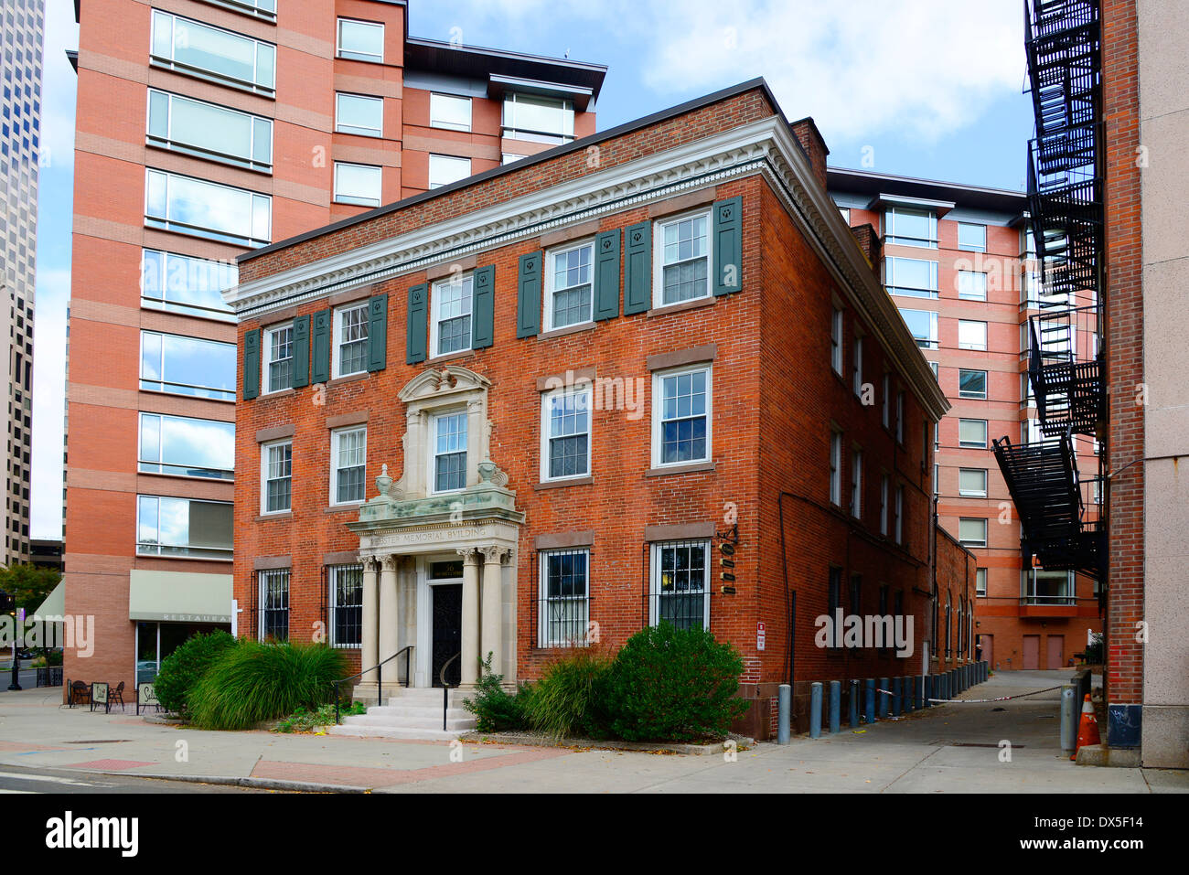 Historic Webster Memorial Building Hartford Connecticut CT Stock Photo ...