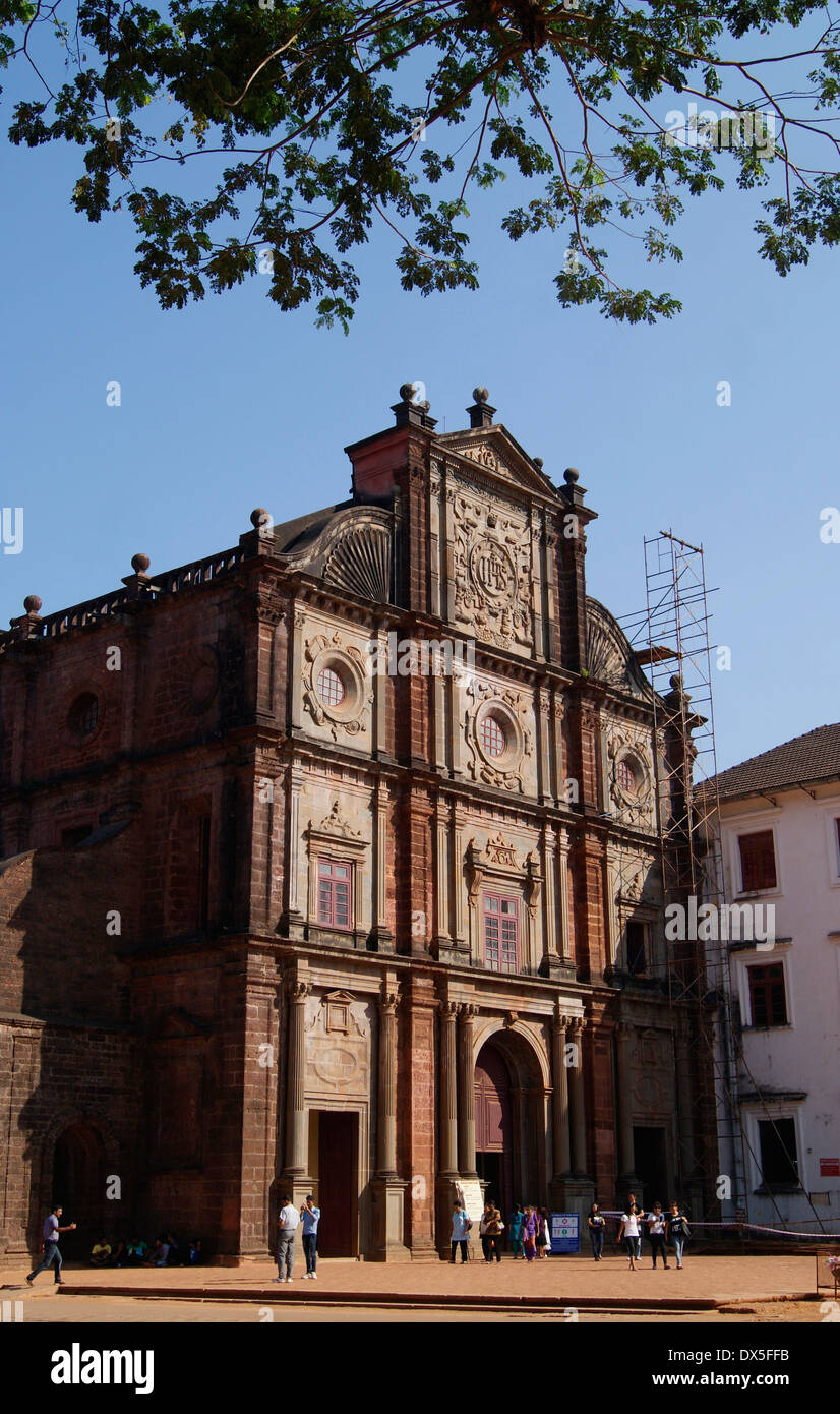 Basilica of Bom Jesus Church at Goa India Stock Photo - Alamy