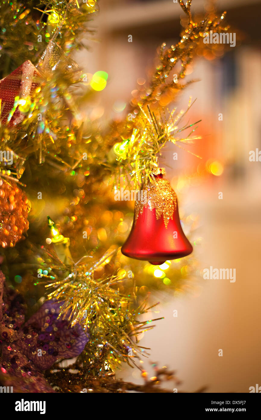 Christmas tree bell hi-res stock photography and images - Alamy