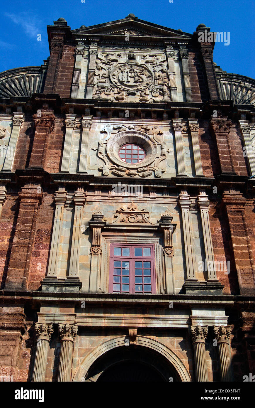 Basilica of Bom Jesus Church Goa India baroque architecture detailed ...