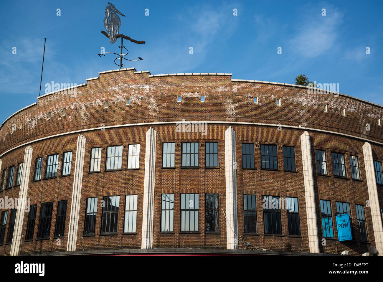 Brixton Roundabout Into Coldharbour Lane In Brixton London UK Stock ...