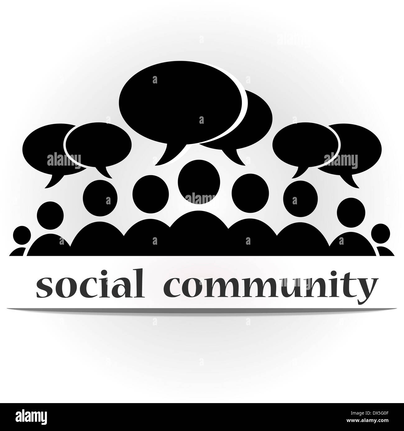 Social community forum Stock Photo - Alamy