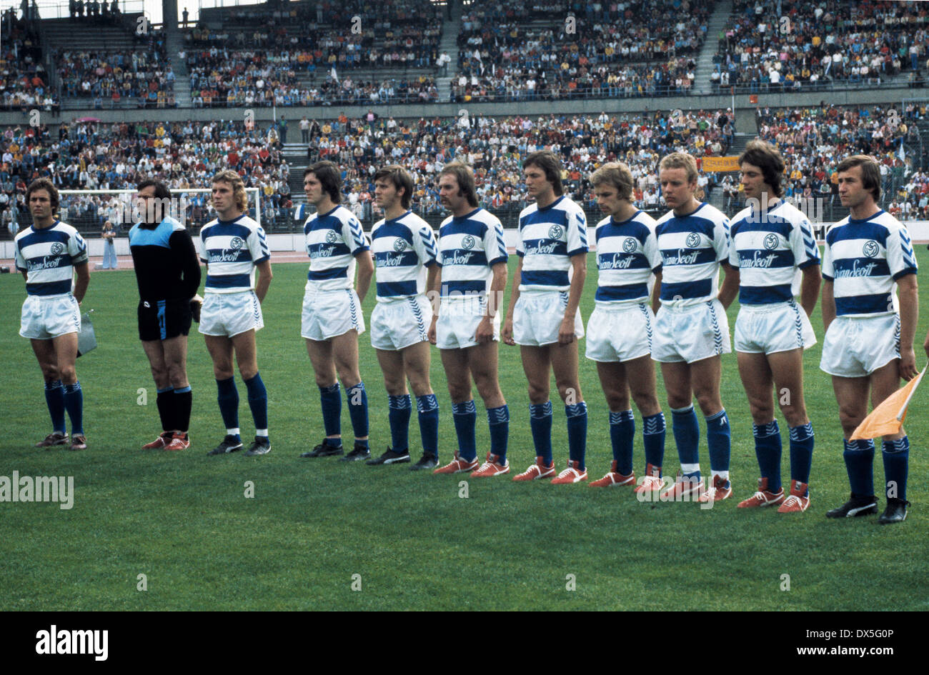 football, DFB Cup, 1974/1975, final, Niedersachsen Stadium in Hanover ...