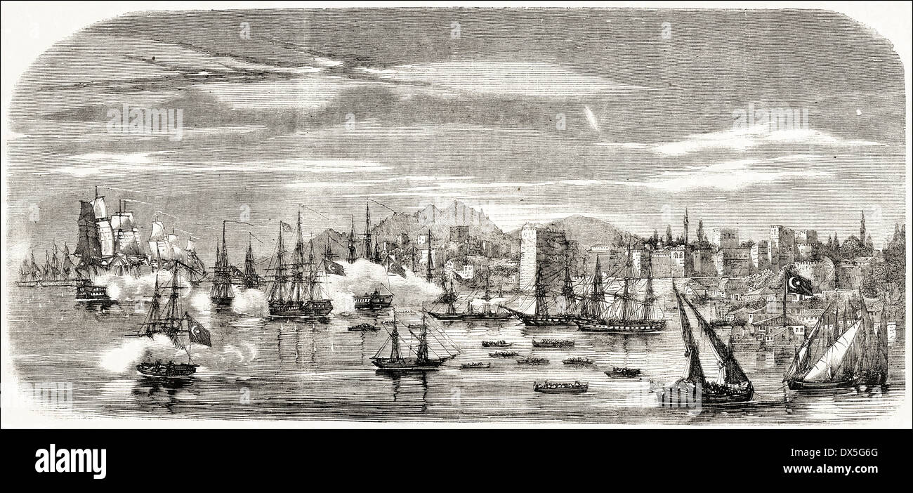 War ship 1800s hi-res stock photography and images - Alamy