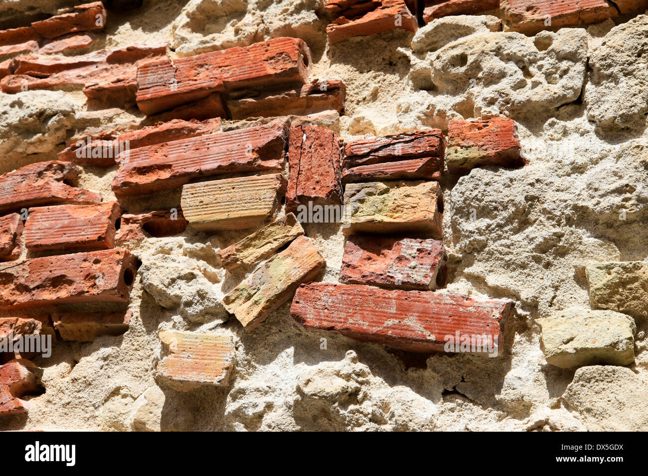 Ancient Roman Brickwork Stock Photo - Alamy