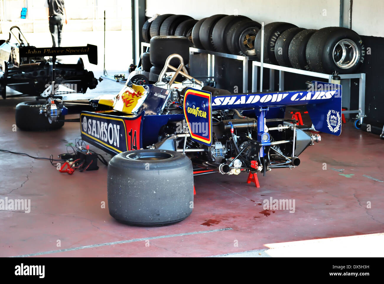 Shadow DN9 Samson F1. Jan Lammers Stock Photo - Alamy