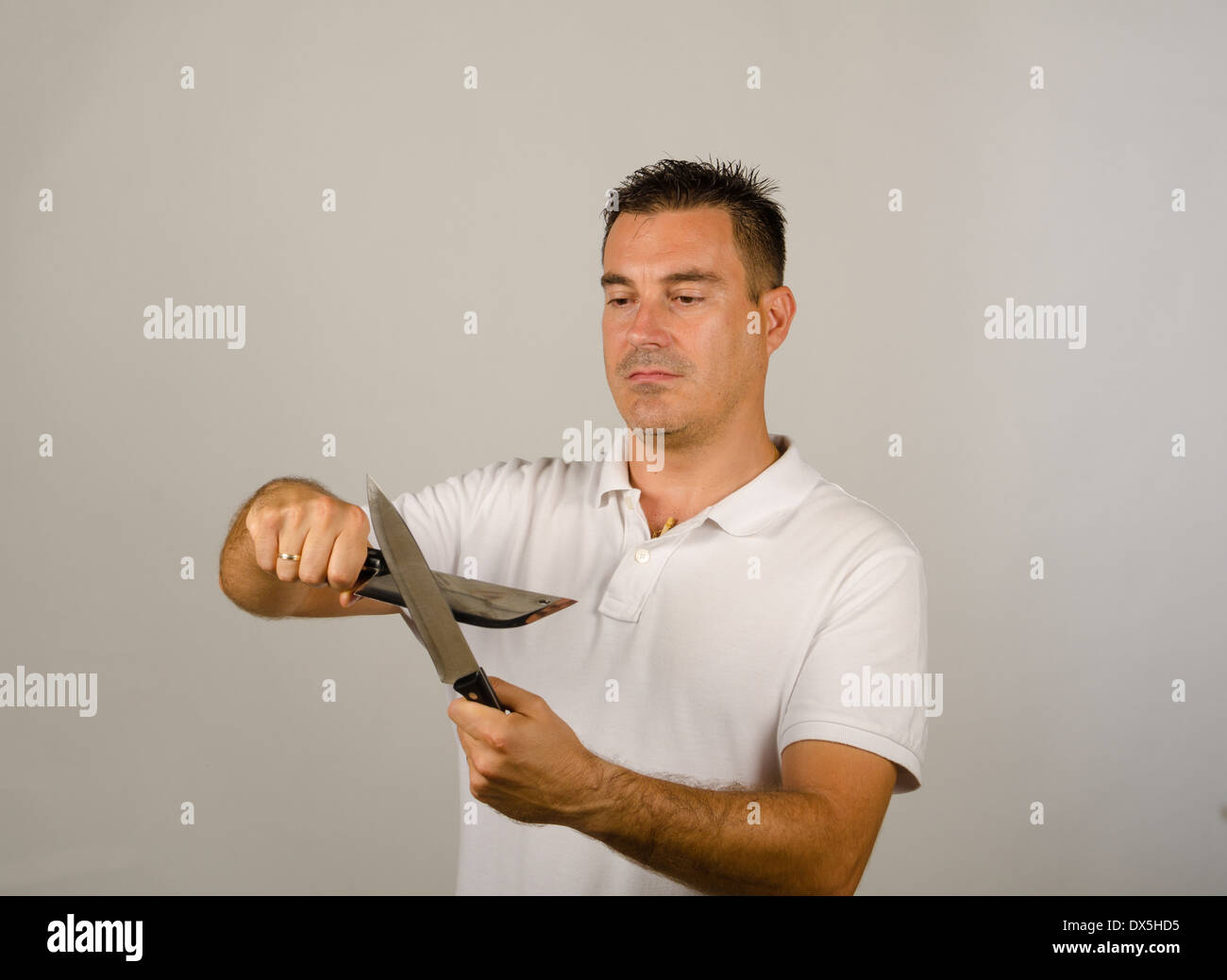 Whetting hi-res stock photography and images - Alamy