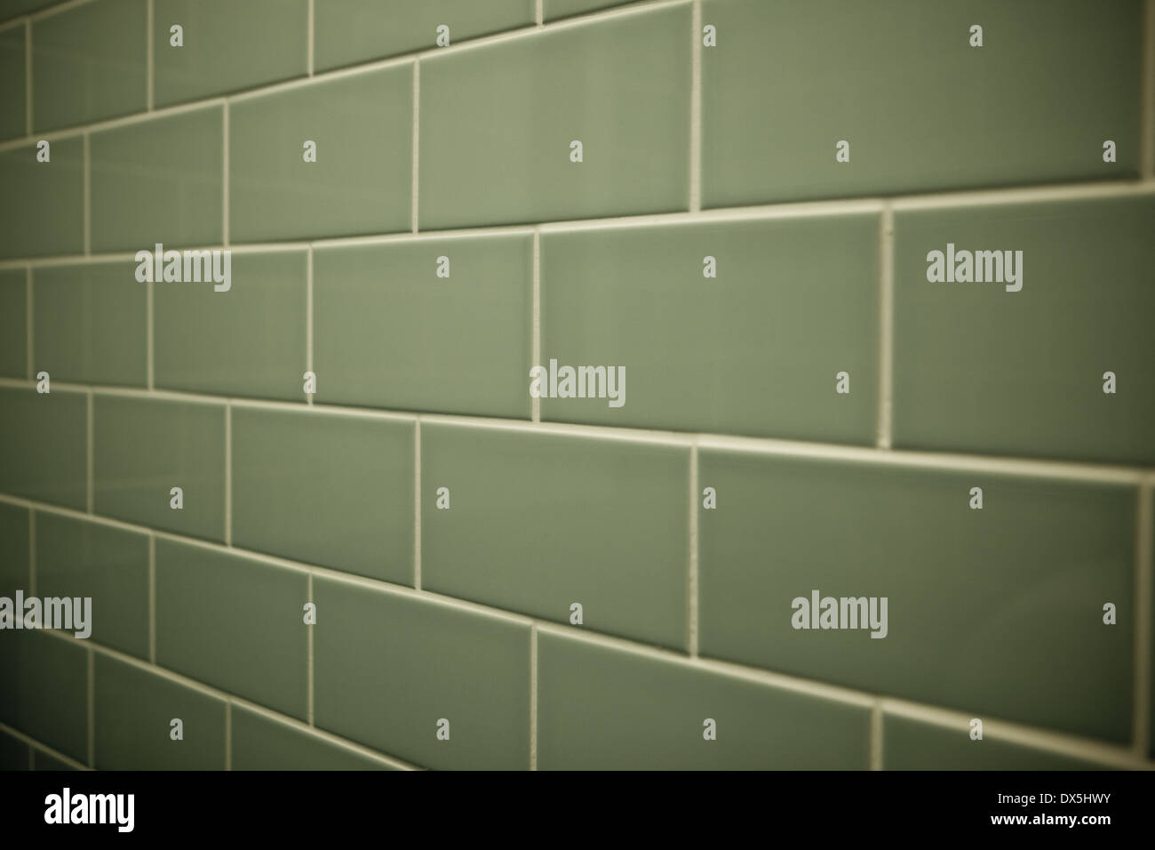 Green bathroom tiles hi-res stock photography and images - Alamy