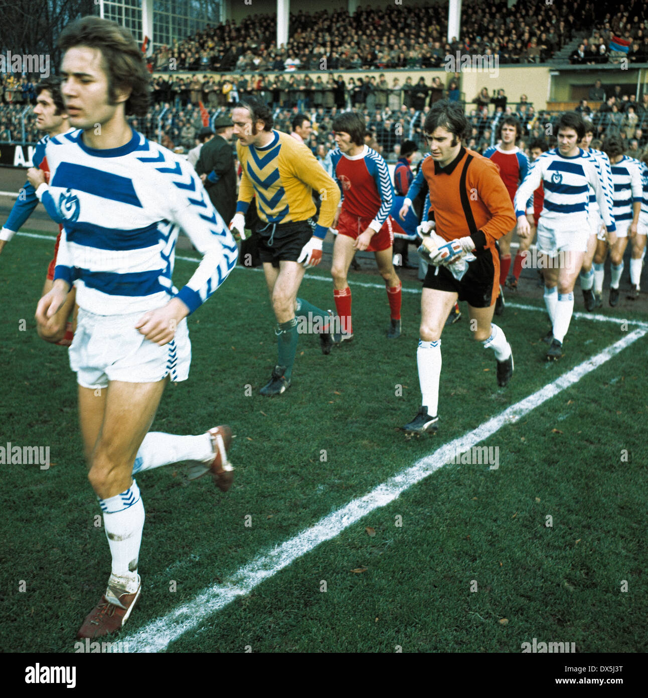 football, Bundesliga, 1975/1976, Grotenburg Stadium, FC Bayer 05 ...