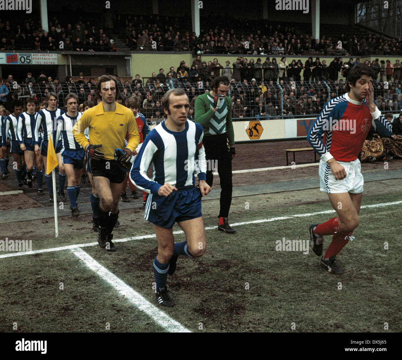 football, Bundesliga, 1975/1976, Grotenburg Stadium, FC Bayer 05 ...