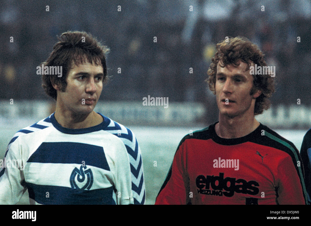 football, Bundesliga, 1975/1976, Wedau Stadium, MSV Duisburg versus ...