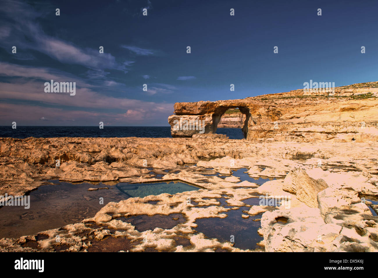 Azure Window (Tiequ Zerqa) Dwejra Bay, Dwejra Point, San Lawrenz, Gozo ...