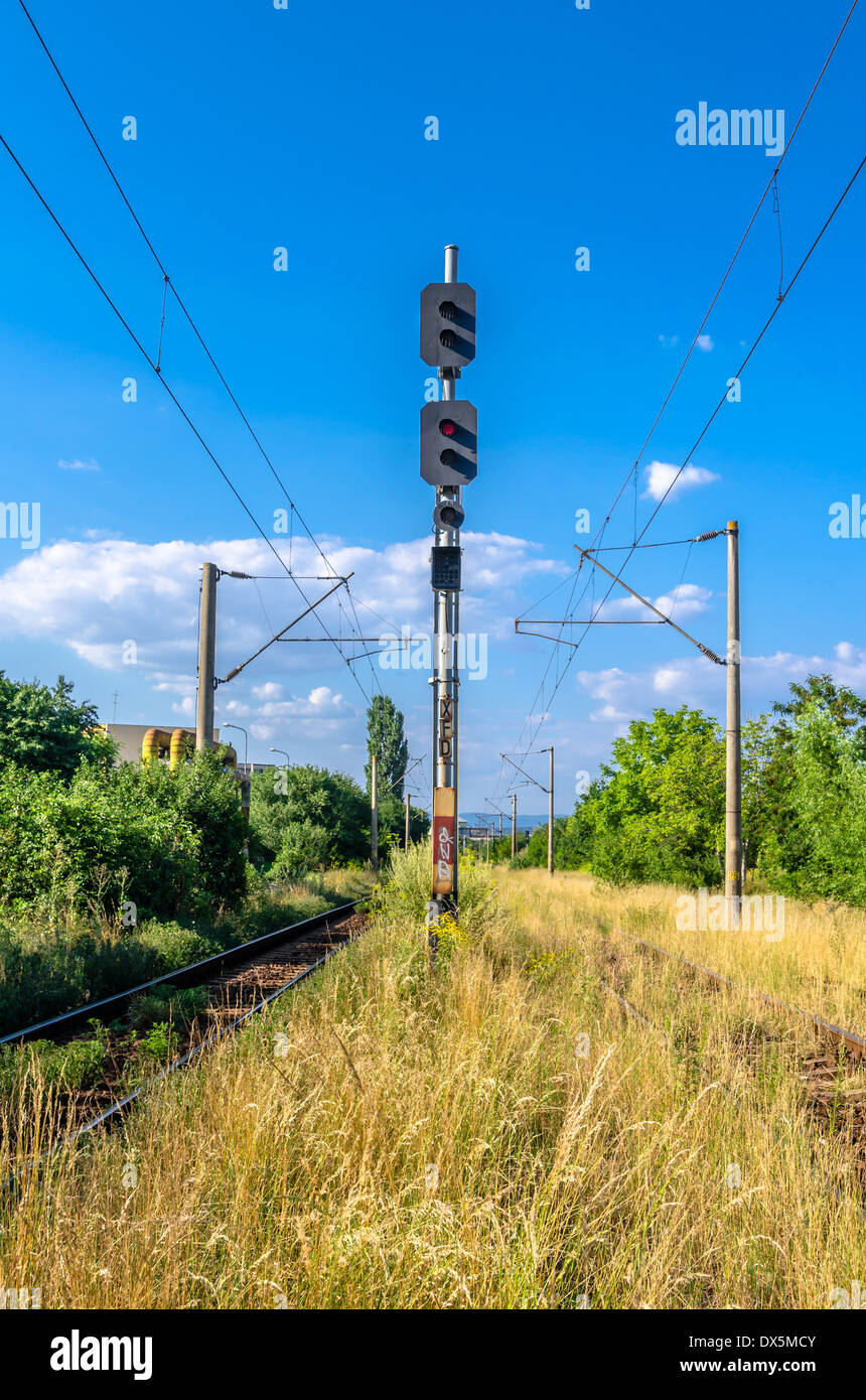 Speed restriction railway hi-res stock photography and images - Alamy