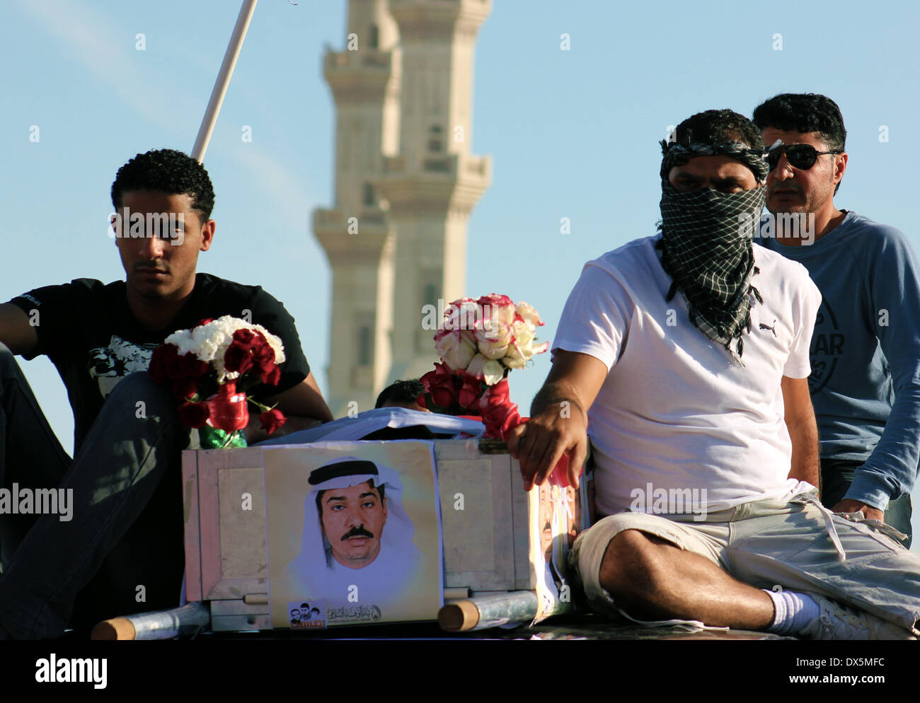 Bahraini protests 2014 hi-res stock photography and images - Alamy