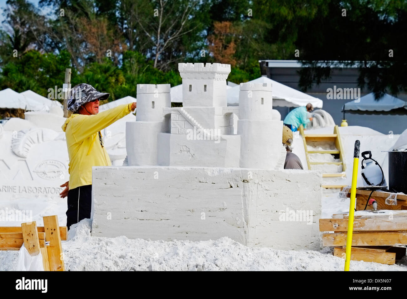 Sarasota Florida Siesta Key Crystal Classic Master Sand Sculpting ...