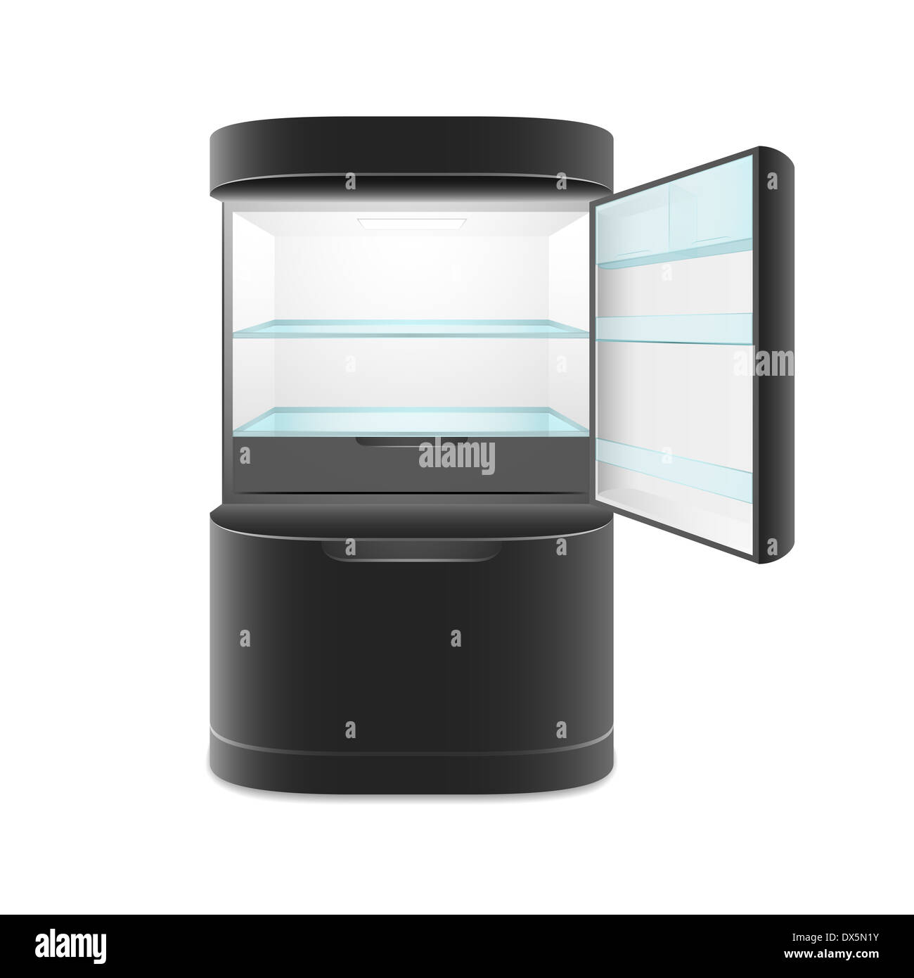 White door open modern Cut Out Stock Images & Pictures - Alamy