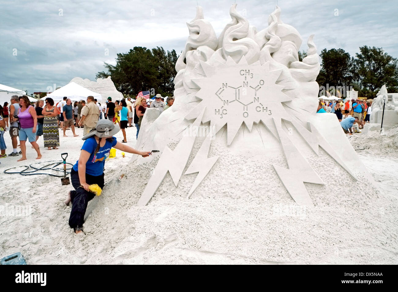 Sarasota Florida Siesta Key Crystal Classic Master Sand Sculpting ...