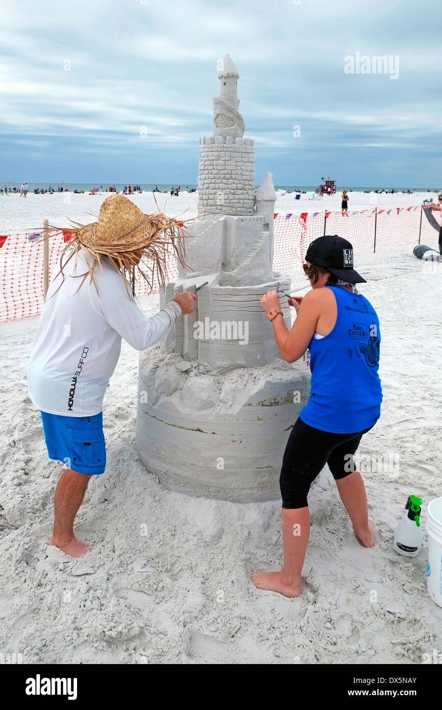 Sarasota Florida Siesta Key Crystal Classic Master Sand Sculpting ...