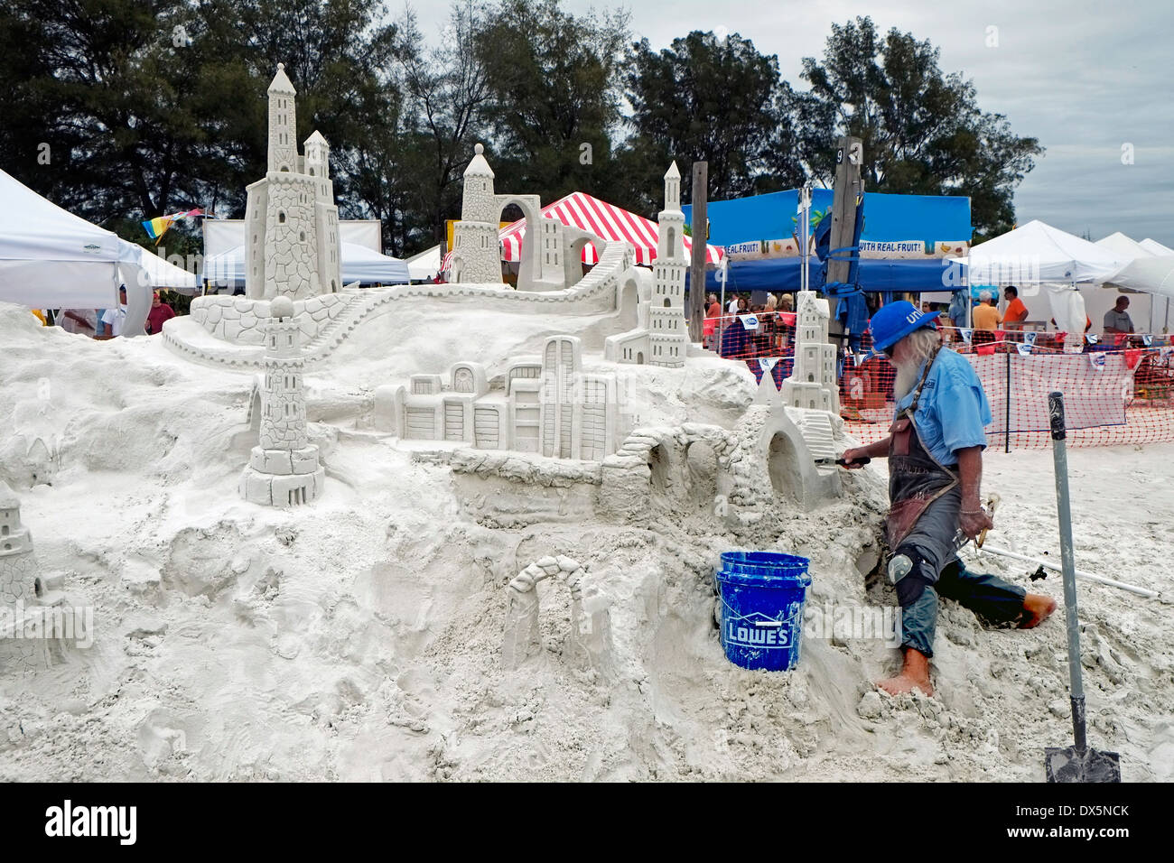 Sarasota Florida Siesta Key Crystal Classic Master Sand Sculpting ...