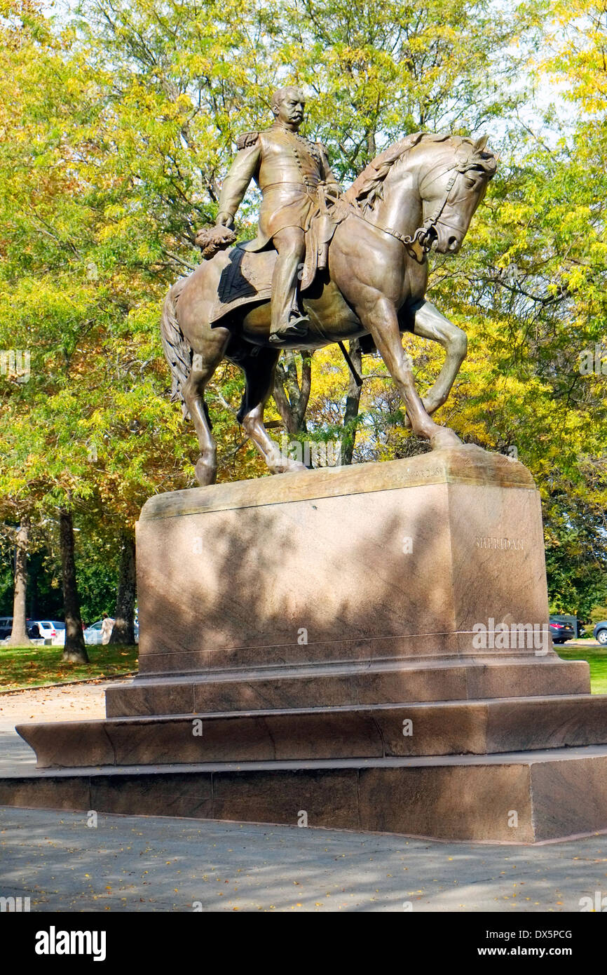 General sheridan statue state capitol hi-res stock photography and ...