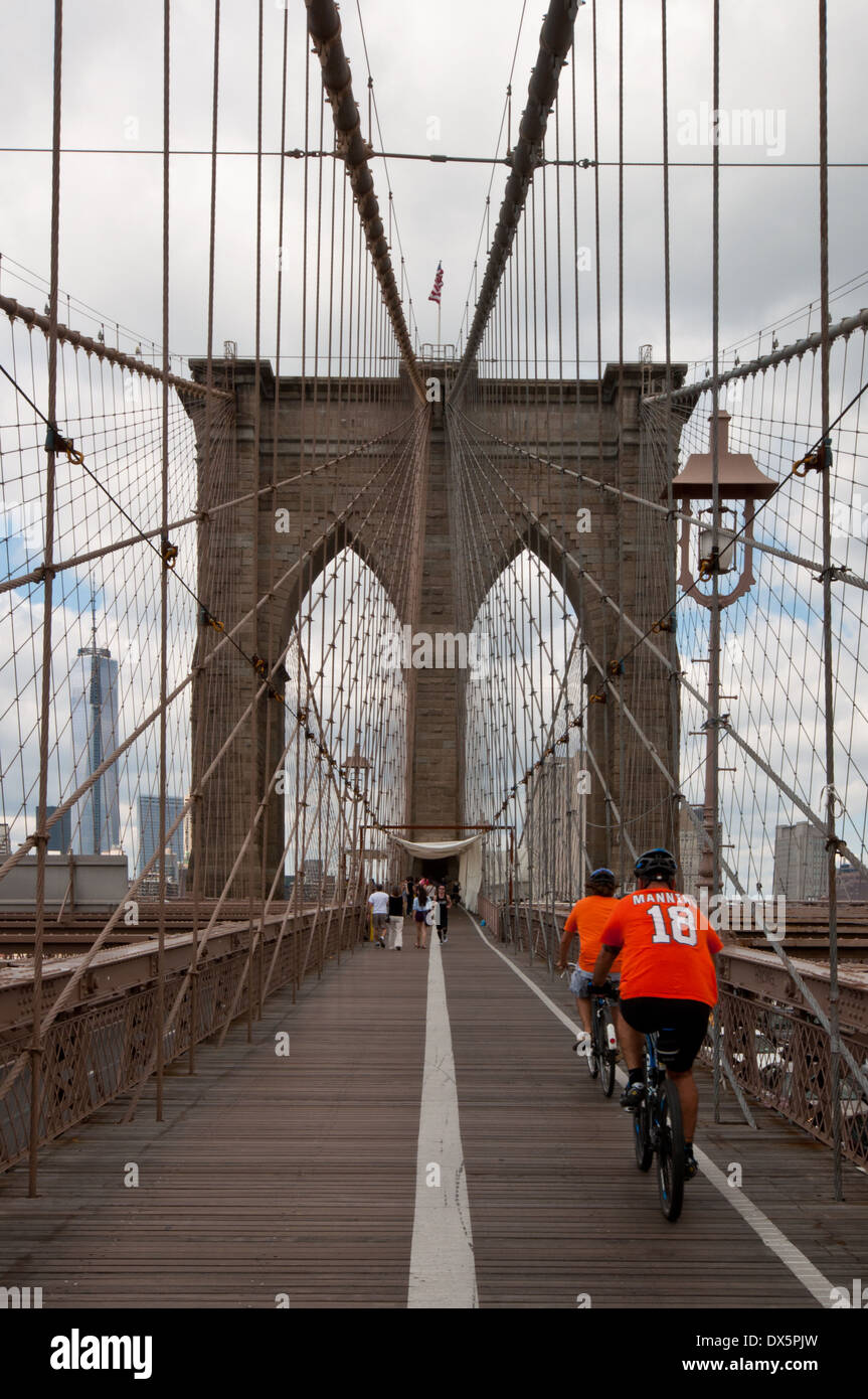 Brooklyn Bridge, New York City, USA Stock Photo - Alamy