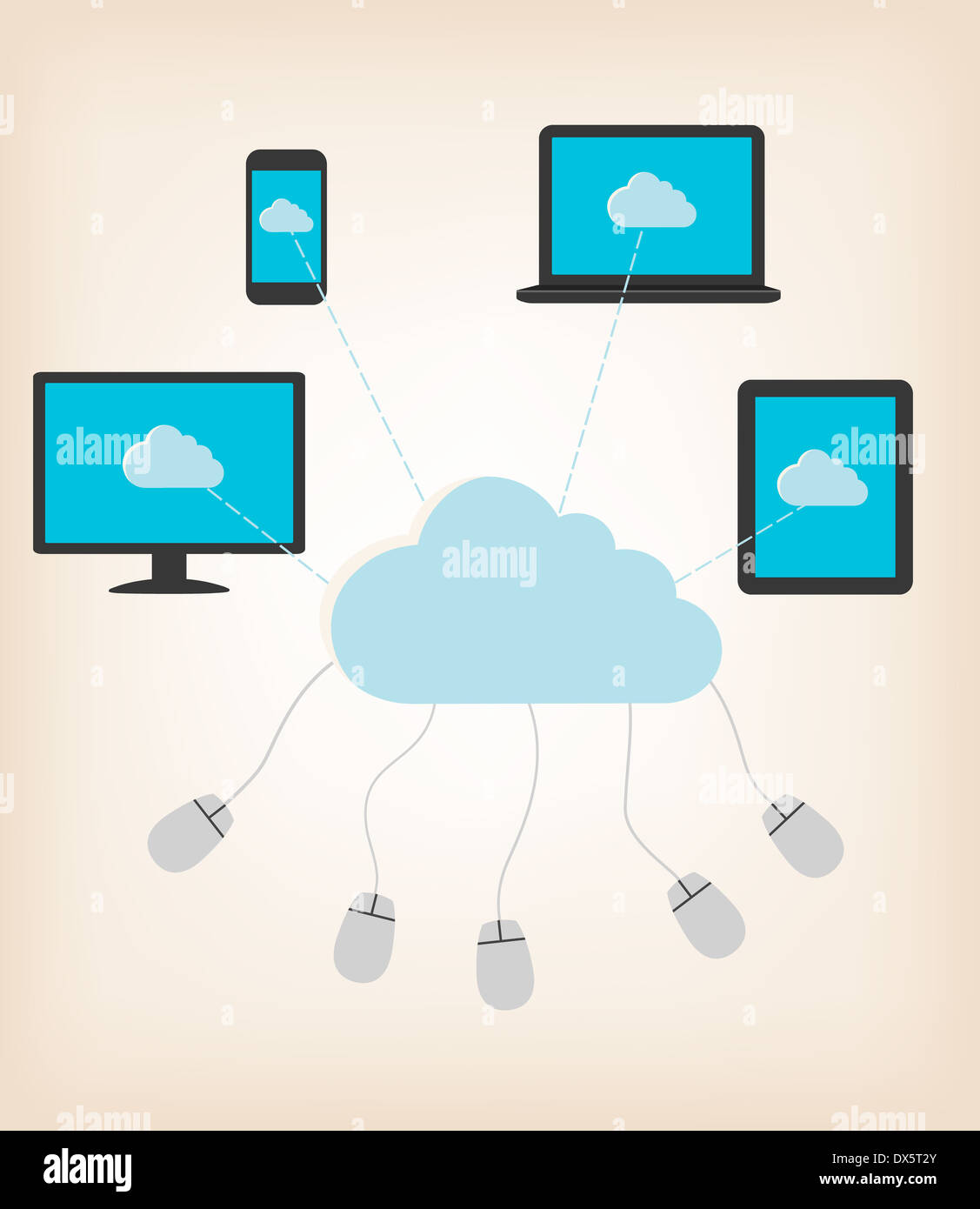 Smartcloud background hi-res stock photography and images - Alamy