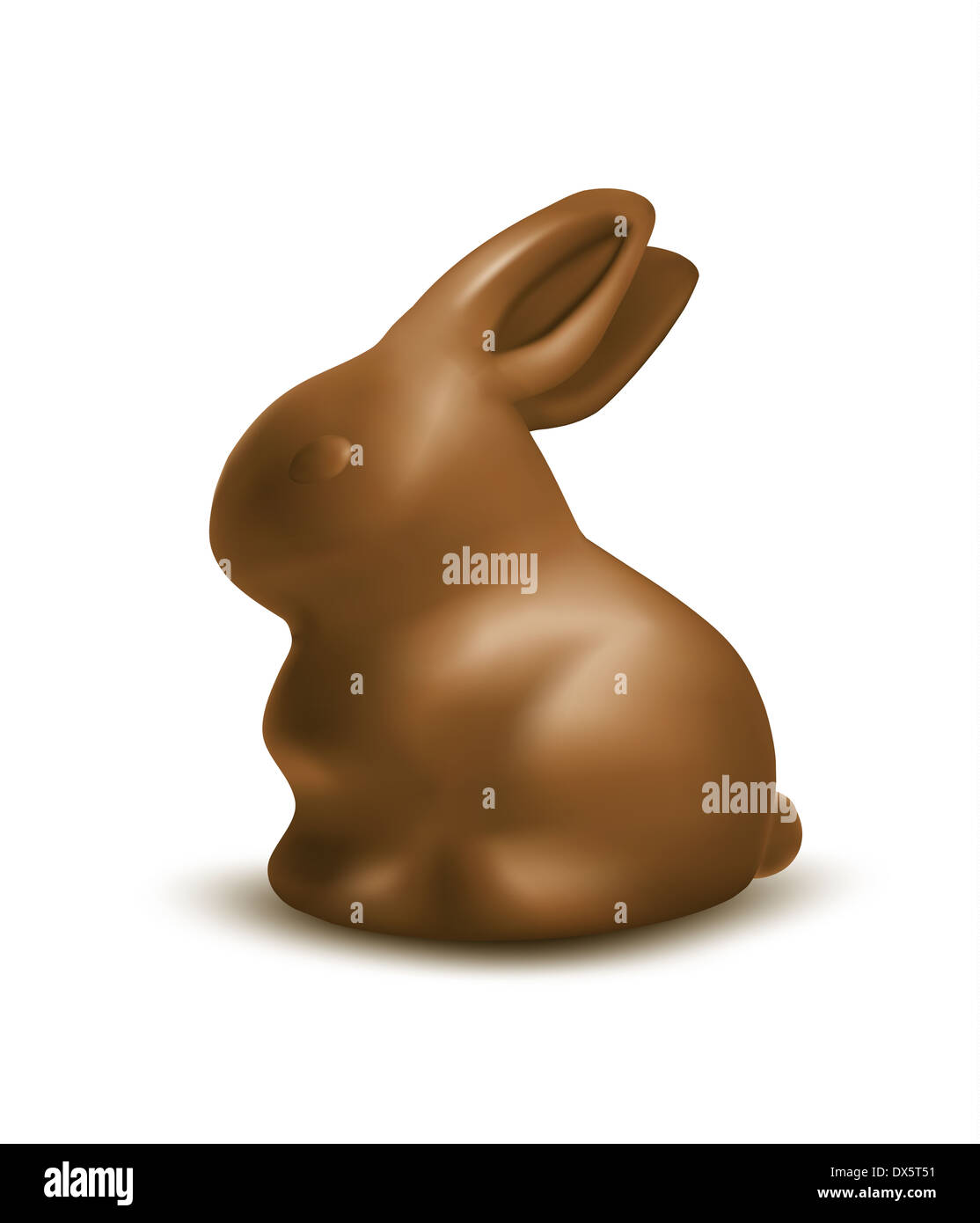 Easter chocolate bunny Stock Photo - Alamy