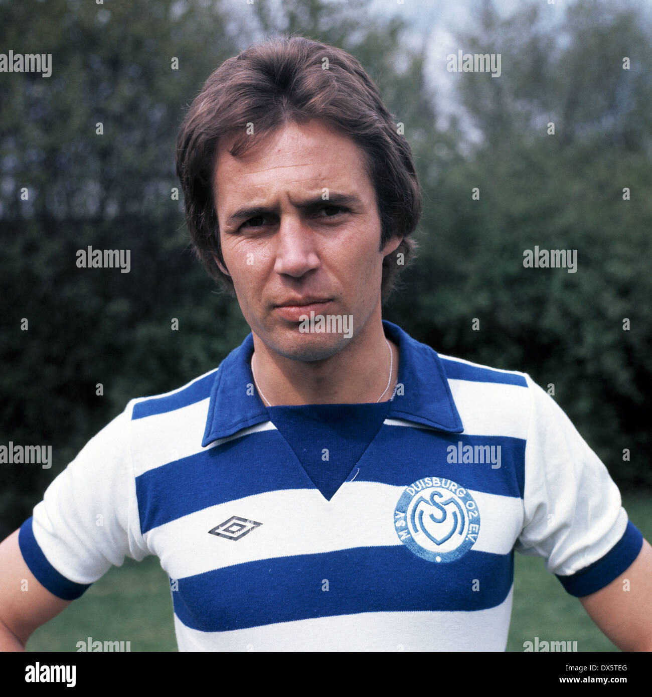 football, Bundesliga, 1977/1978, MSV Duisburg, team presentation ...
