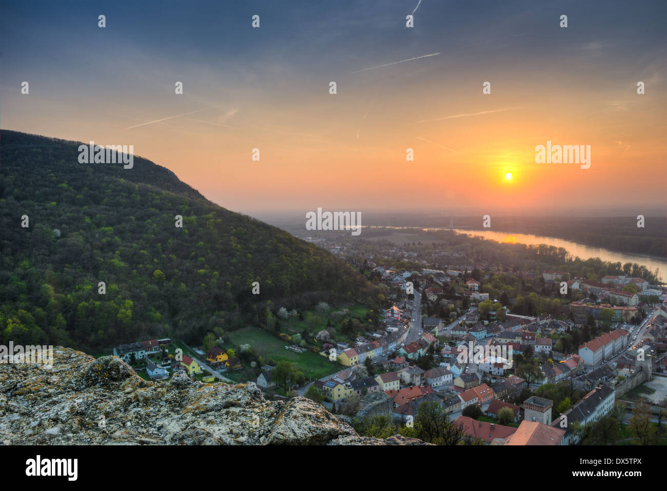 Lanscape small village hi-res stock photography and images - Alamy