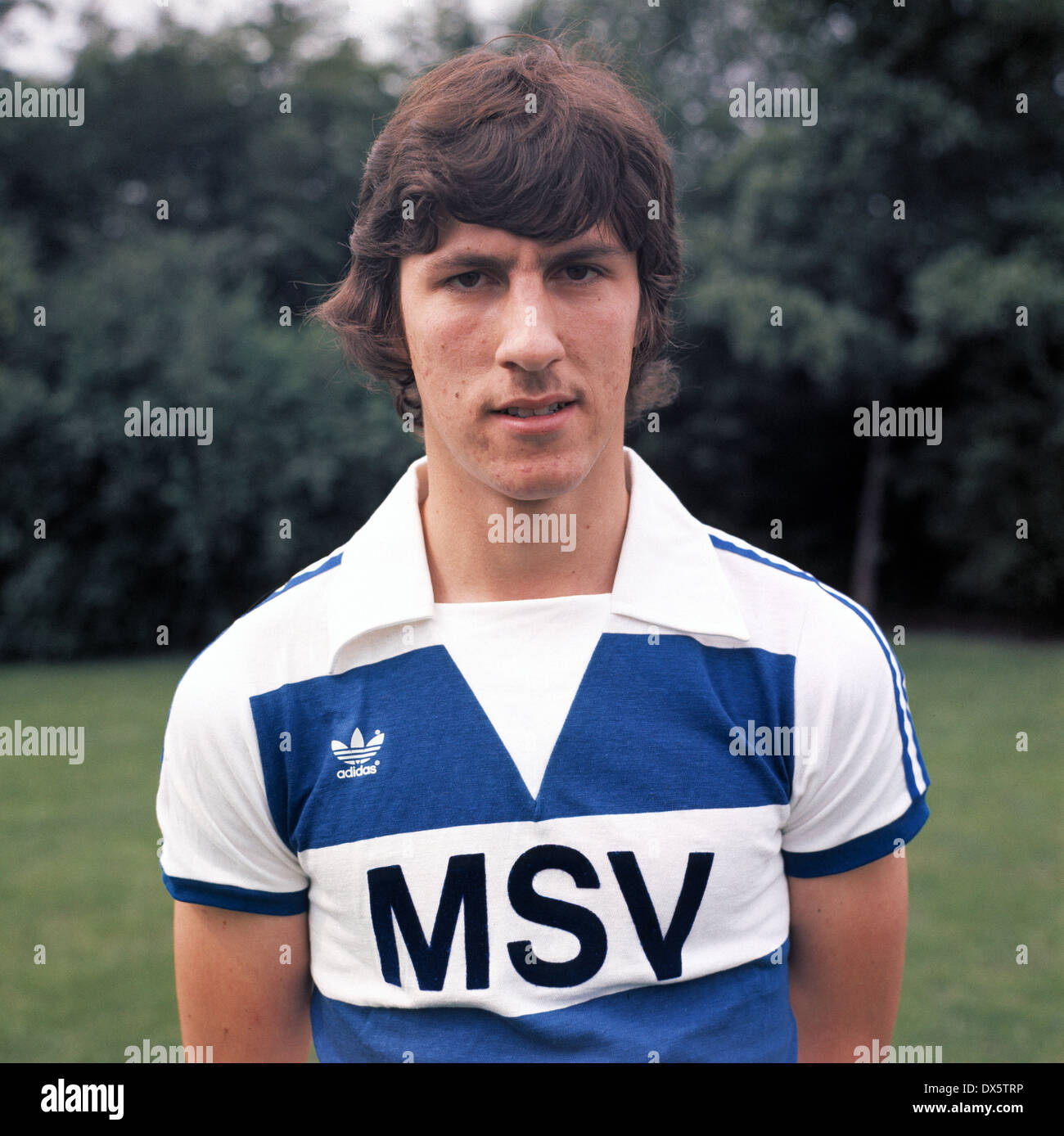 football, Bundesliga, 1977/1978, MSV Duisburg, team presentation ...