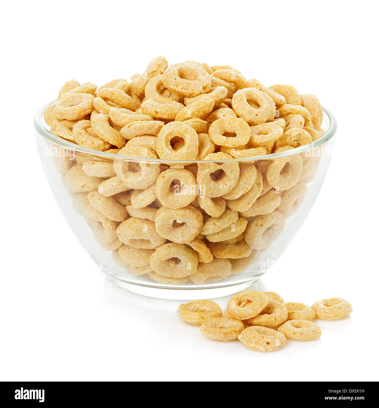 corn flakes isolated on white background Stock Photo - Alamy