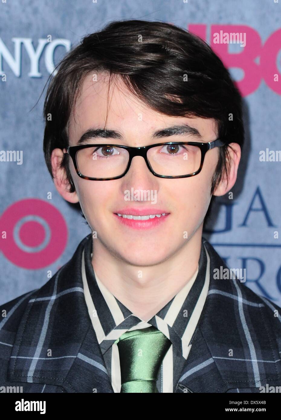 New York, NY, USA. 18th Mar, 2014. Isaac Hempstead Wright at arrivals ...