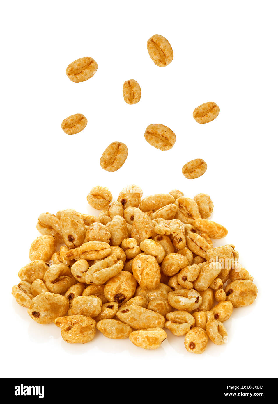 corn flakes isolated on white background Stock Photo - Alamy